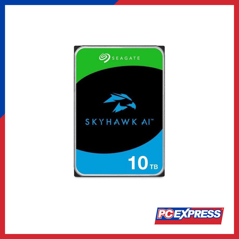 SEAGATE 10TB SATA SkyHawk AI (ST10000VE001) Surveillance Hard Drive – PC Express