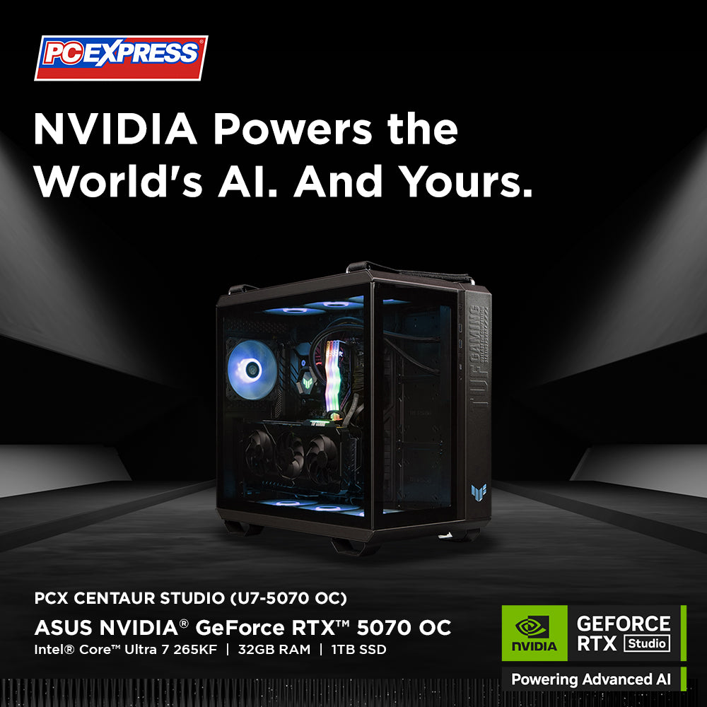 PCX GFH CENTAUR STUDIO (U7-5070 OC) GeForce RTX™ 5070 OC Gaming Deskto – PC Express