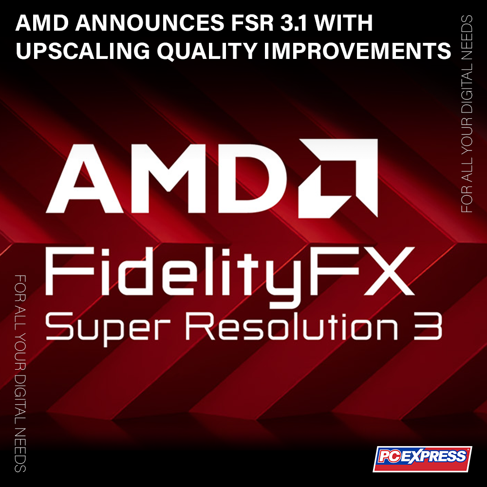 AMD Announces FSR 3.1 with Upscaling Quality Improvements, FSR 3 Now A ...