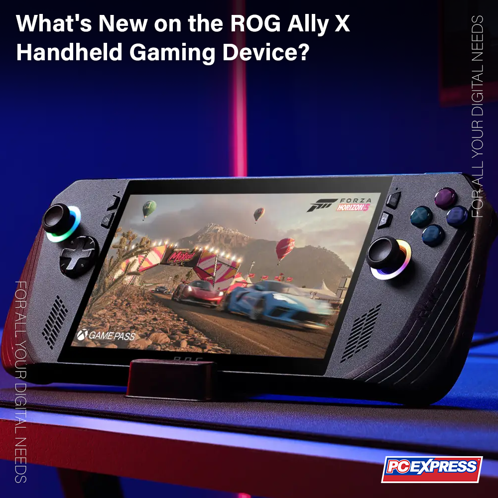 What's New on the ROG Ally X Handheld Gaming Device? – PC Express