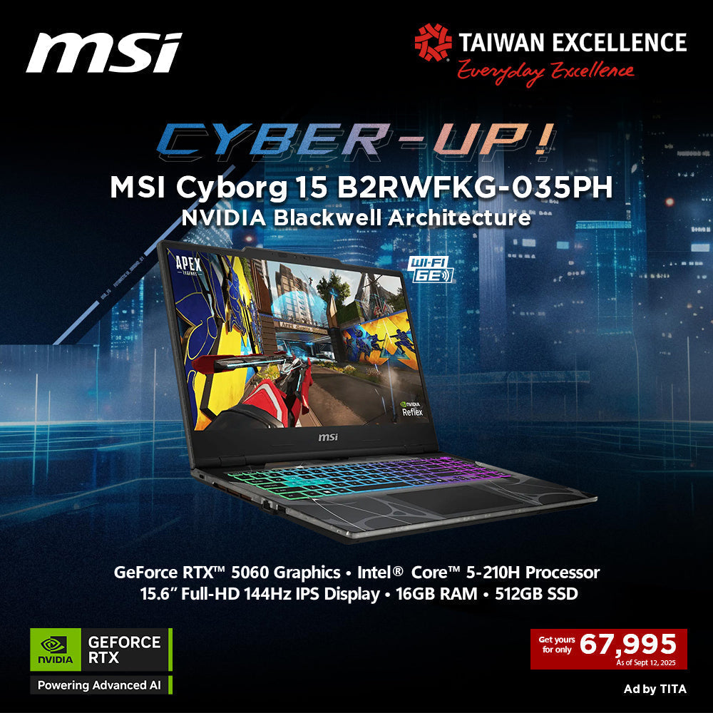 New Arrival Alert: MSI Cyborg 15 Is Here to Dominate! – PC Express