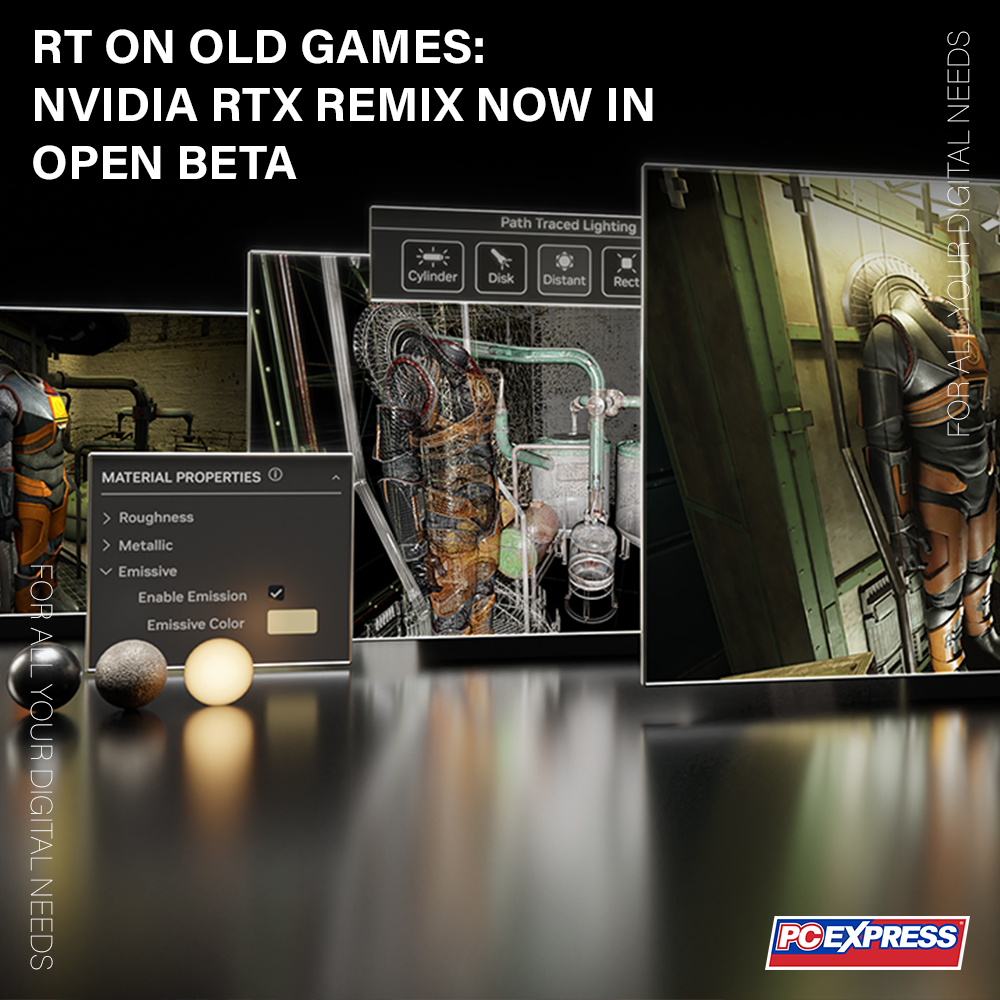 RT on Old Games: NVIDIA RTX Remix Now in Open Beta – PC Express