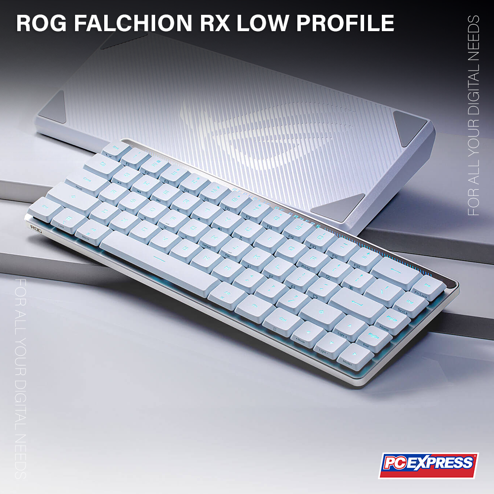ASUS Announces ROG Falchion RX Low Profile Gaming Keyboard – PC Express