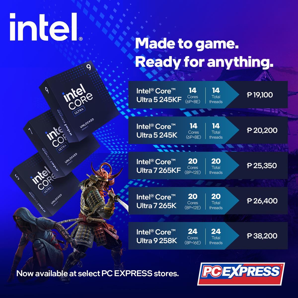 Intel® Core™ Ultra Desktop Processors – PC Express