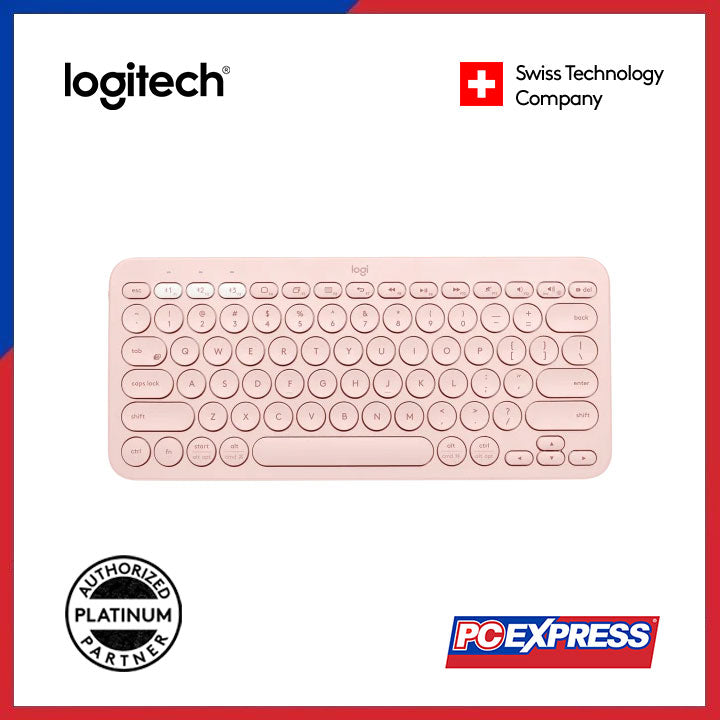 Logitech K380 Multi Device Bluetooth Keyboard Rose Pc Express