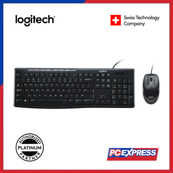 LOGITECH MK200 MEDIA USB Keyboard and Mouse Combo – PC Express