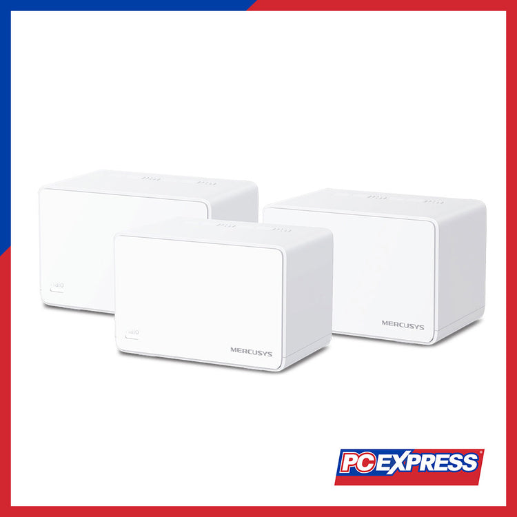 MERCUSYS HALO H80X (3-Pack) AX3000 Whole Home Mesh Wi-Fi 6 System – PC ...