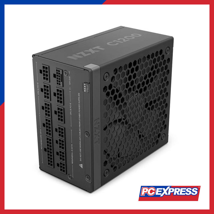 NZXT C1200 1200W 80+ Gold ATX 3.1 Fully Modular Power Supply (Black ...