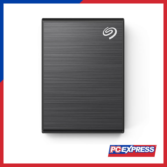 SEAGATE 1TB ONE TOUCH (STKG1000400) External Solid State Drive (Black ...
