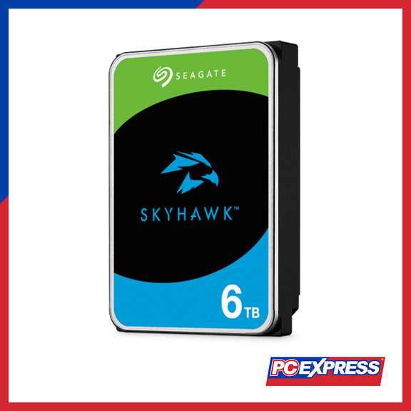 SEAGATE 6TB SATA SKYHAWK (ST6000VX0023) Surveillance Hard Drive – PC ...