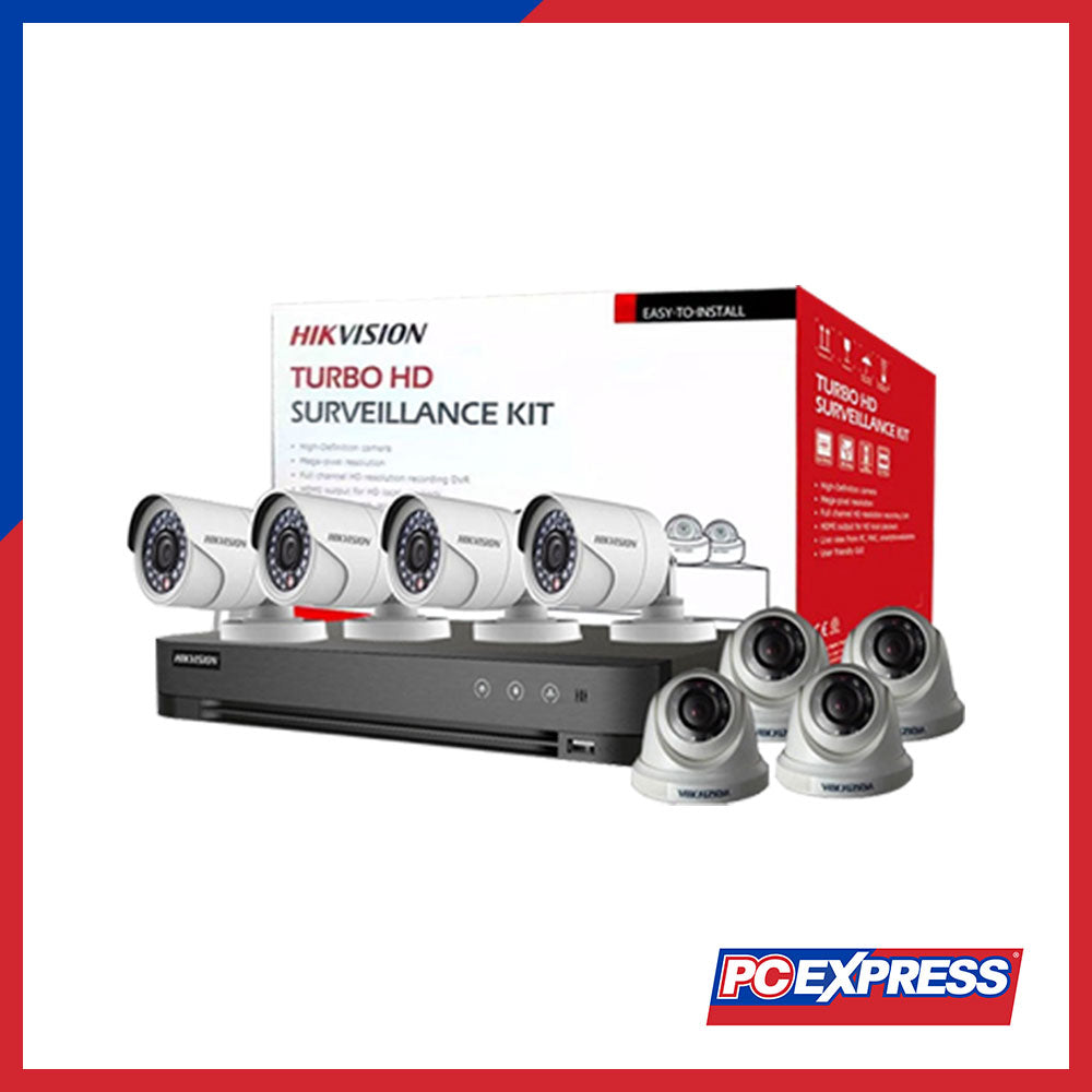 HIKVISION TVI-8CH4D4B-2MP ECO 8CH HDTVI Combo Kit – PC Express