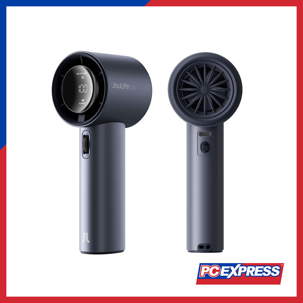 JISULIFE Pro 1 3600 mAh Handheld Fan - Gray/Blue – PC Express