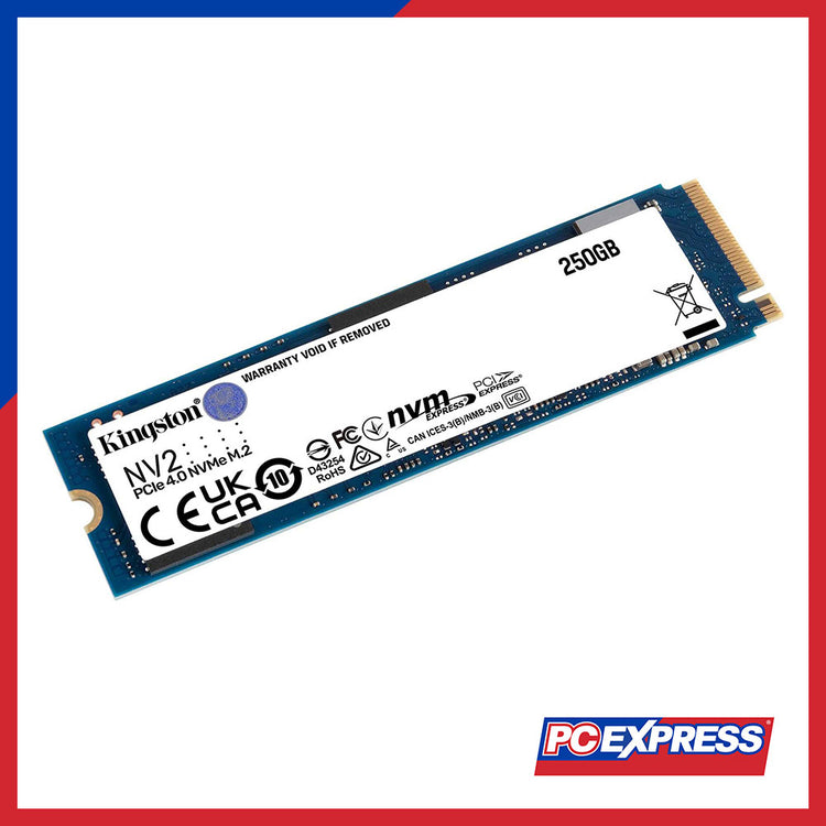 KINGSTON 250GB NV2 PCIE NVME M.2 (SNV2S/250G) Solid State Drive – PC Express