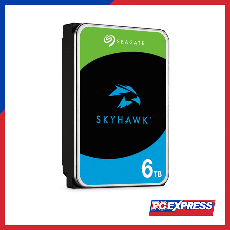 SEAGATE 6TB SATA SKYHAWK (ST6000VX0023) Surveillance Hard Drive – PC ...