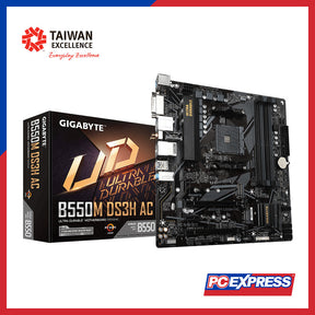 GIGABYTE B550M DS3H-AC AM4 MATX Motherboard – PC Express