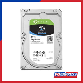 SEAGATE 6TB SATA SKYHAWK (ST6000VX0023) Surveillance Hard Drive – PC ...