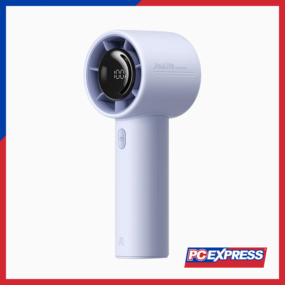 JISULIFE 10S 5000 mAh Handheld Fan - Blue – PC Express