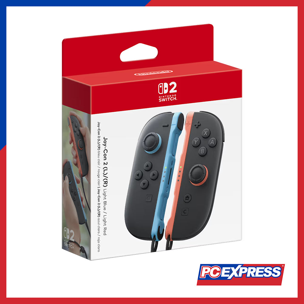 NINTENDO Joy-Con™ 2 Game Controllers - Light Blue/Light Red – PC Express