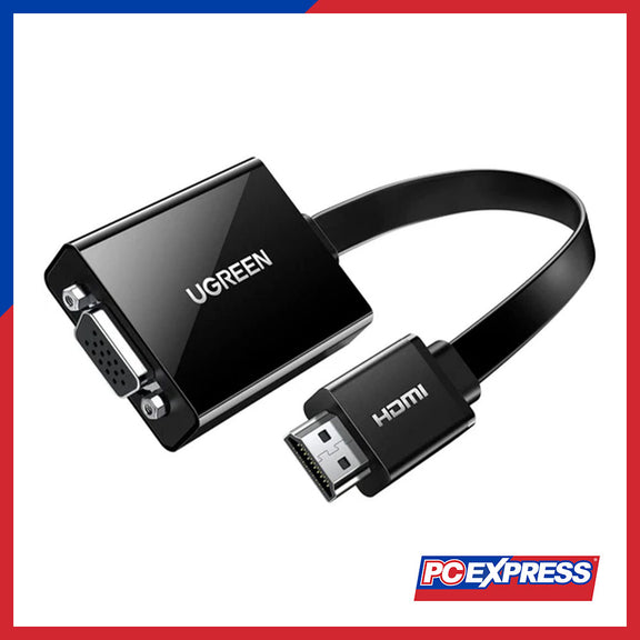 UGREEN (MM103/40248) HDMI To VGA Converter (Black) – PC Express
