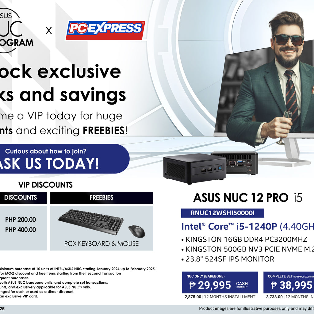 ASUS NUC 12 Pro (RNUC12WSHI50000I) Intel® Core™ i5 Mini Desktop – PC ...