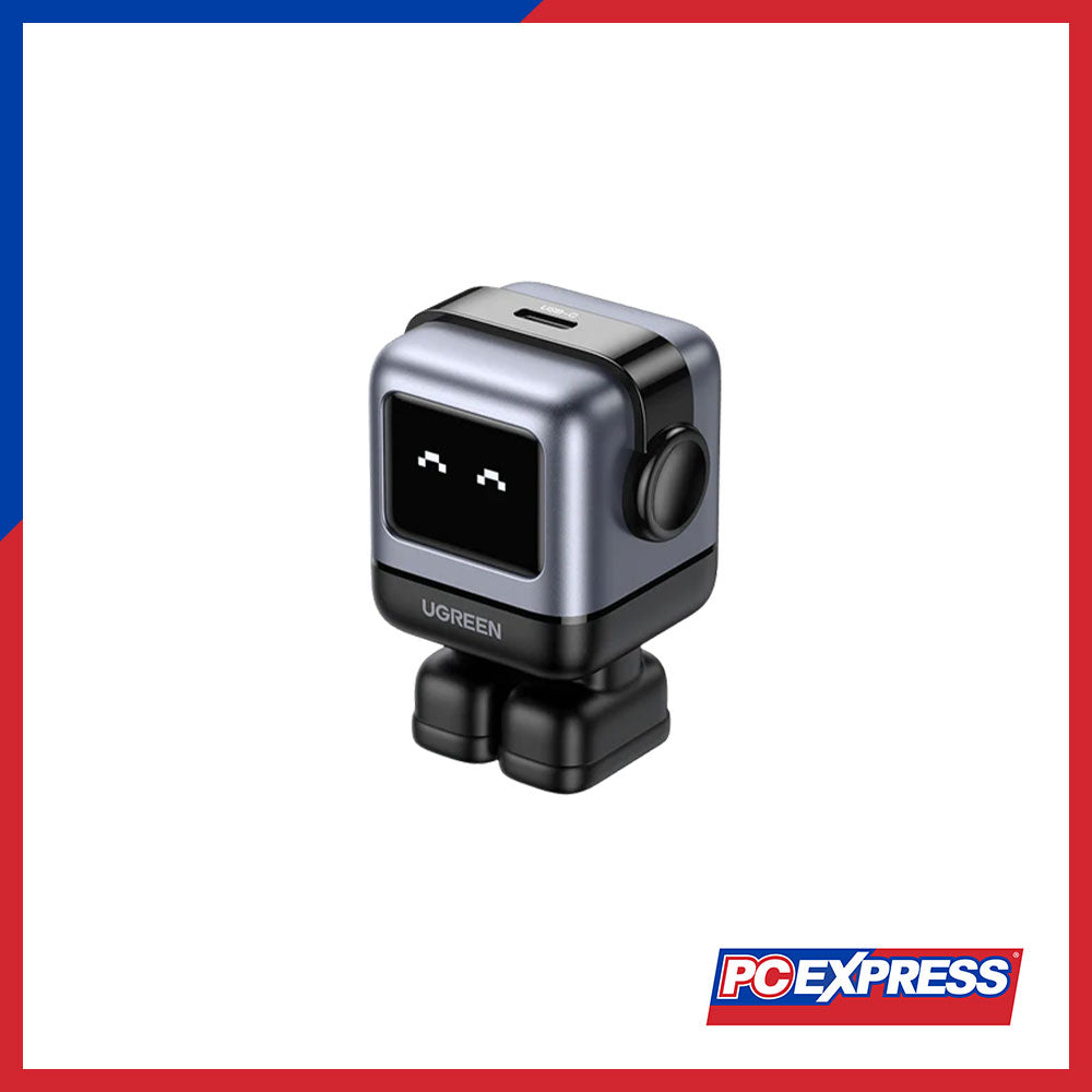 UGREEN (CD359/15550) Mini Robot Nexode 30W USB-C Fast Charger (Space G ...
