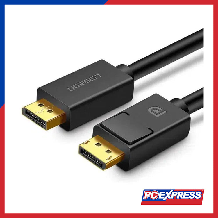 UGREEN (DP102/10245) Display Port 1.2 Male To Male Cable 1.5M (Black) – PC Express