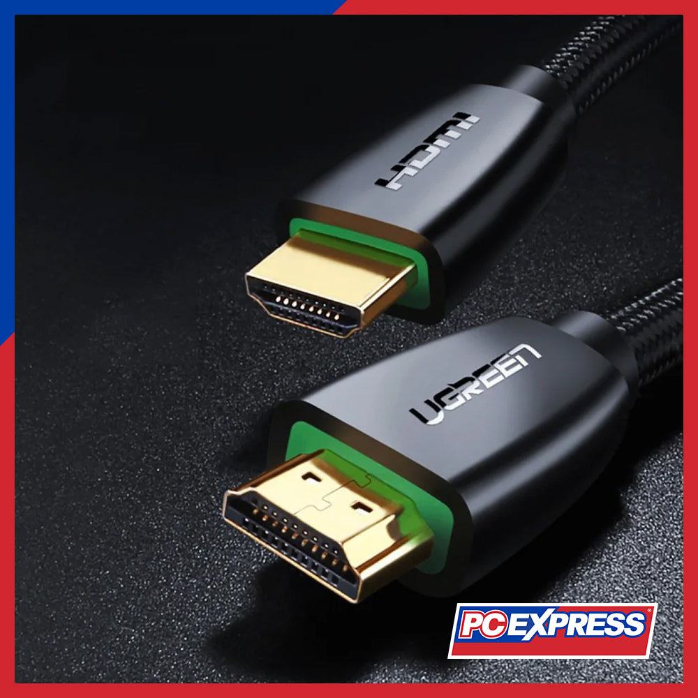 UGREEN HD118/40414 HDMI Male To Male Cable With Nylon Braid 10M - Blac ...