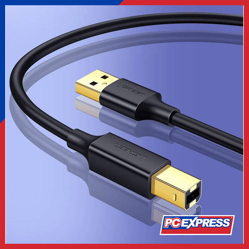 UGREEN (US135/10351) USB 2.0 Printer Cable 3m - Black – PC Express