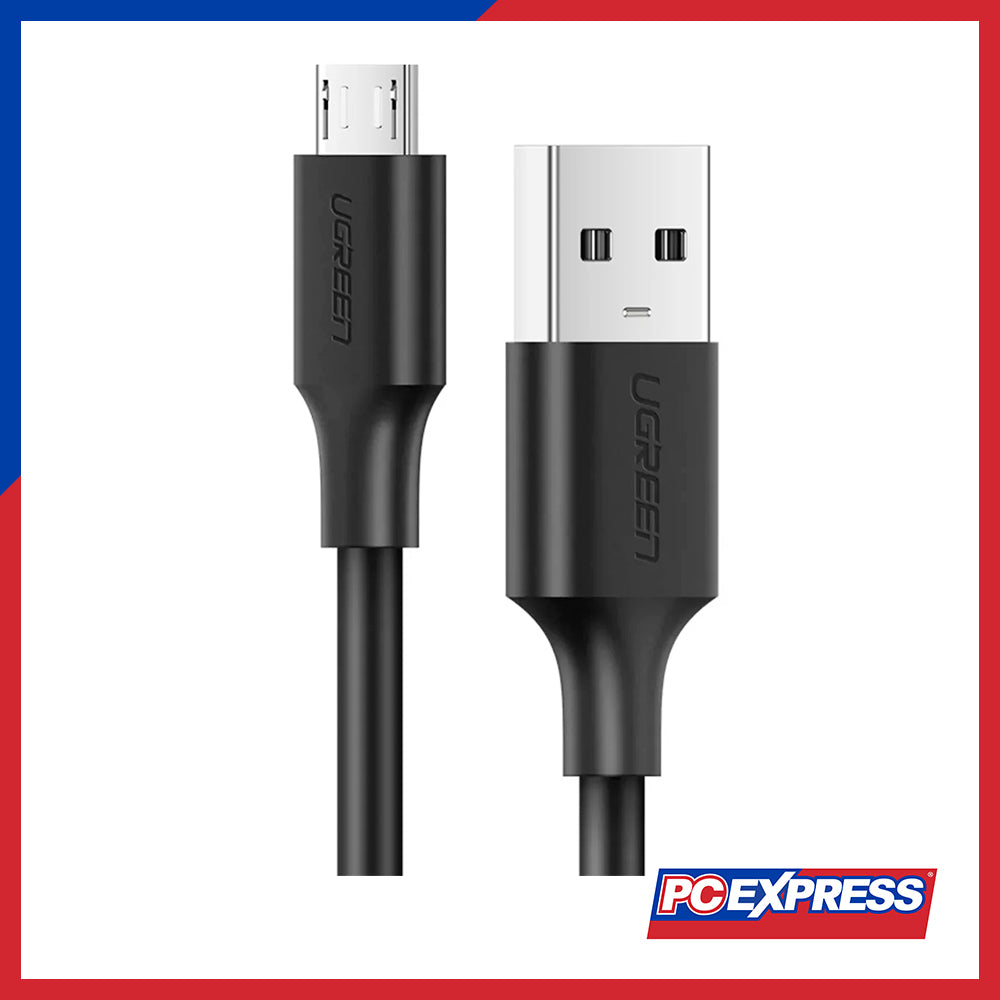UGREEN US289/60136 Micro USB Male To USB 2.0 A Male Cable 1M - Black – PC Express