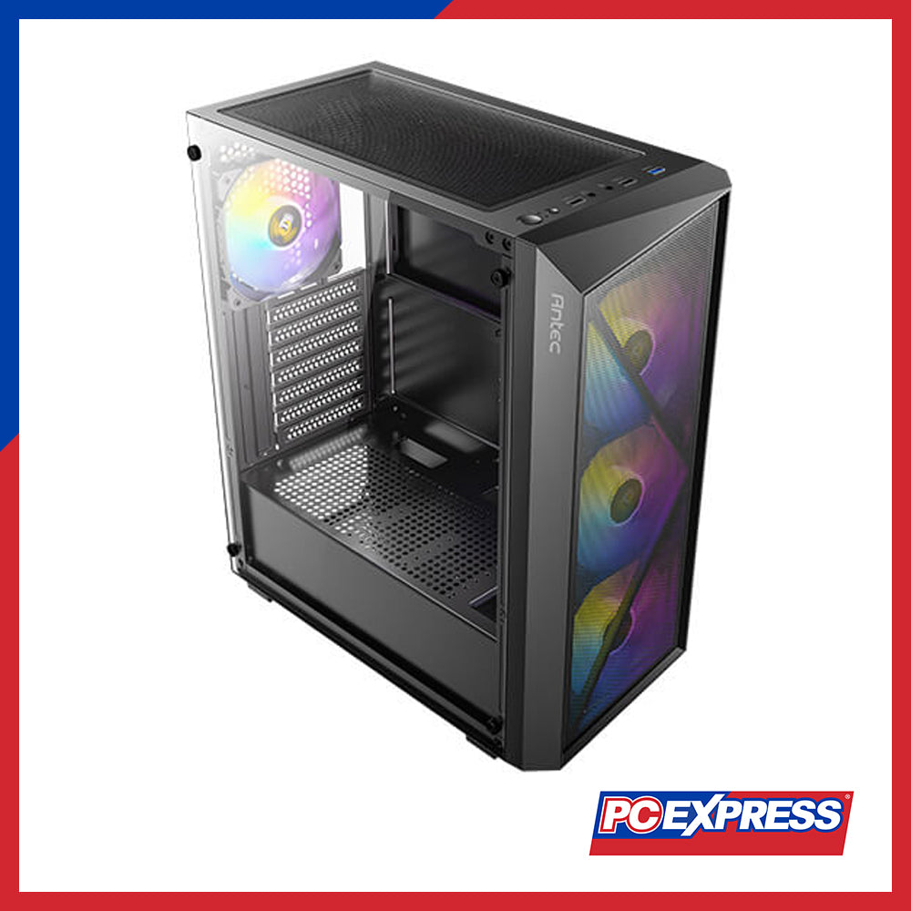 ANTEC AX67 ARGB Tempered Glass Gaming Case (With Free Mouse Pad) - Bla ...