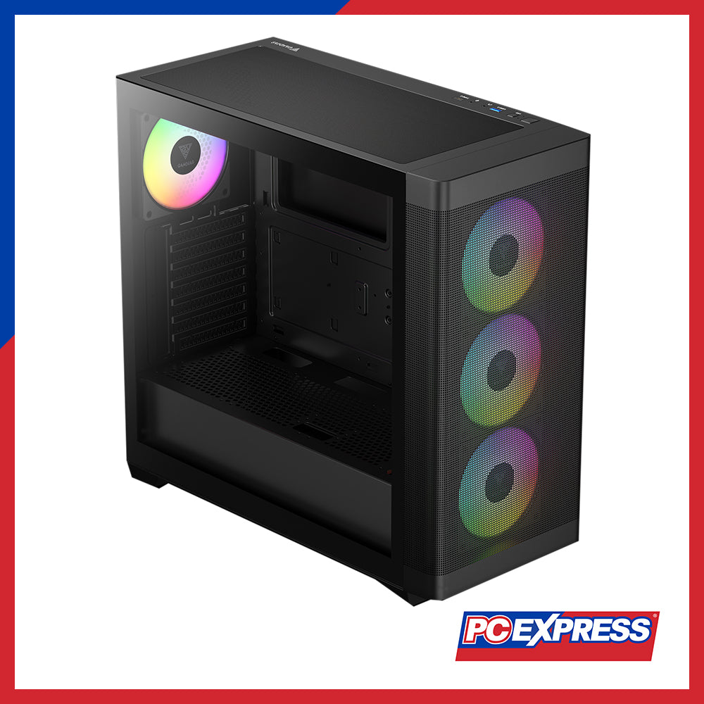 GAMDIAS Athena M3 with Fans MID Tower Case - Mesh Black – PC Express