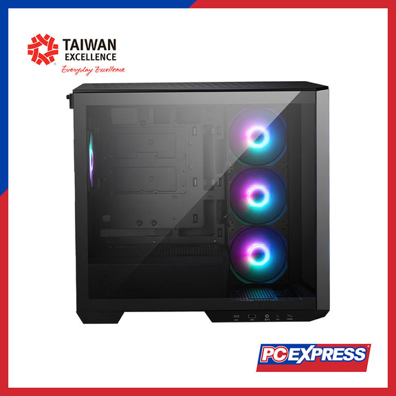 MSI MAG PANO M100R PZ Tempered Glass ARGB Gaming Case - Black – PC Express