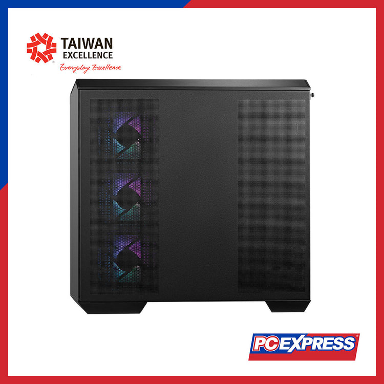 MSI MAG PANO M100R PZ Tempered Glass ARGB Gaming Case - Black – PC Express