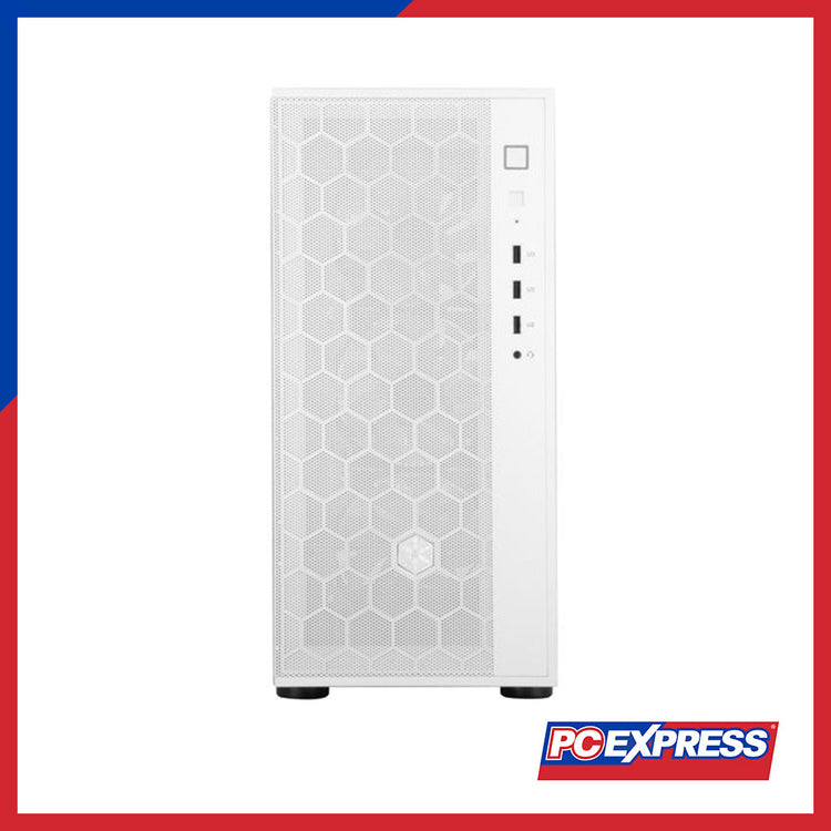 SILVERSTONE FARA R1 V2 TG Mesh Front Mid-Tower ATX Chassis (White) – PC ...