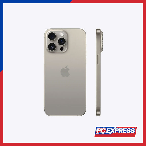 APPLE iPhone 15 Pro Max 256GB (Natural Titanium) Cellular Phone – PC Express
