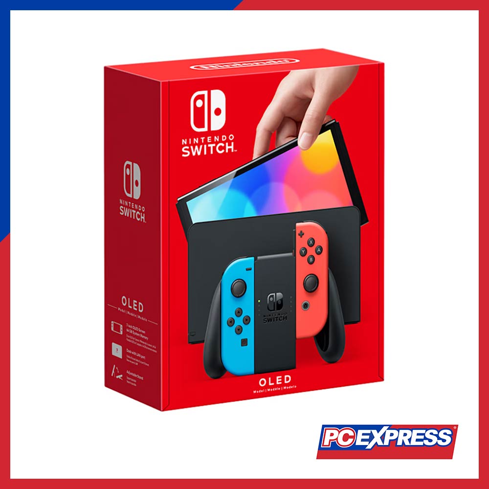 Nintendo Switch OLED Gaming Console Neon Blue/Neon Red – PC Express