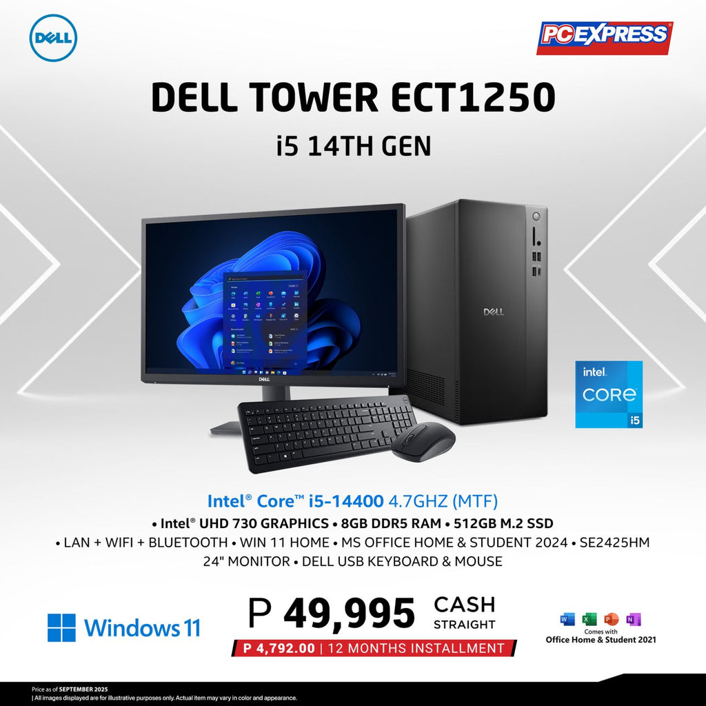 DELL TOWER ECT1250 Intel® Core™ i5 Desktop – PC Express