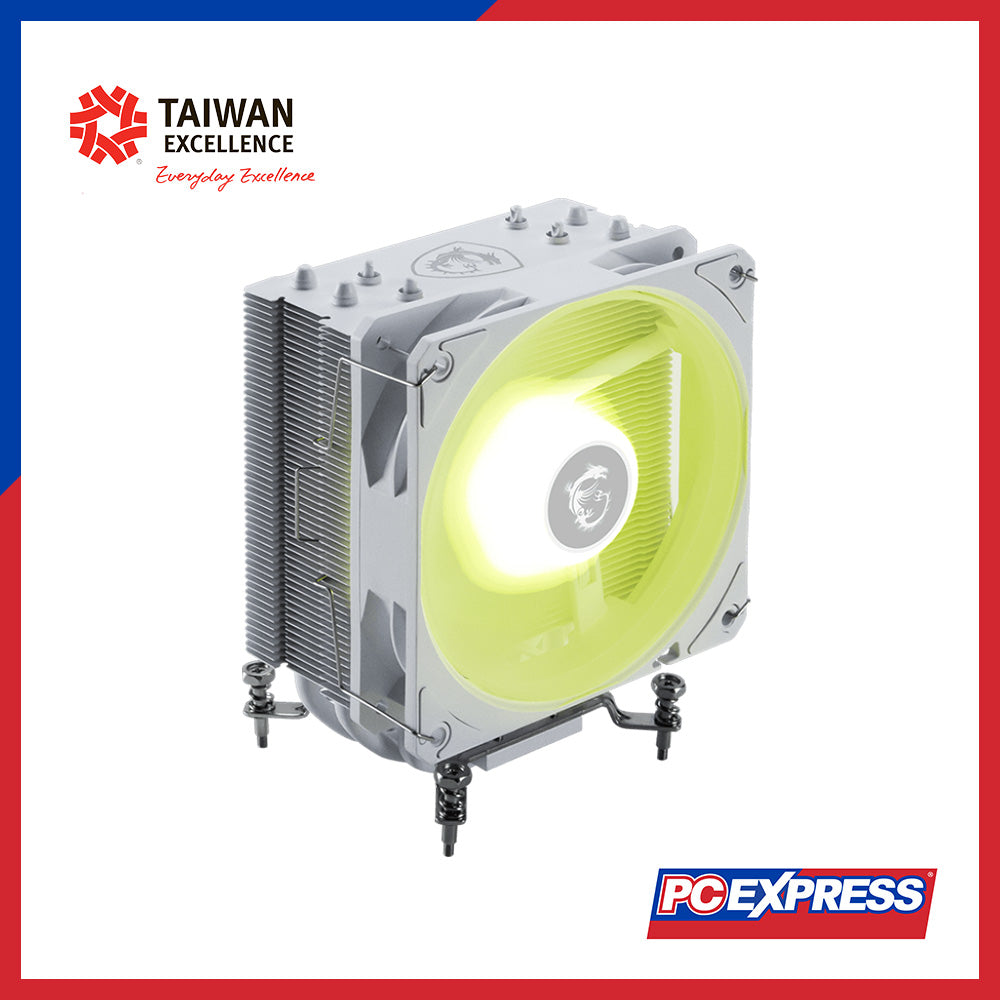MSI MAG COREFROZR AA13 ARGB CPU Cooler Fan - White – PC Express