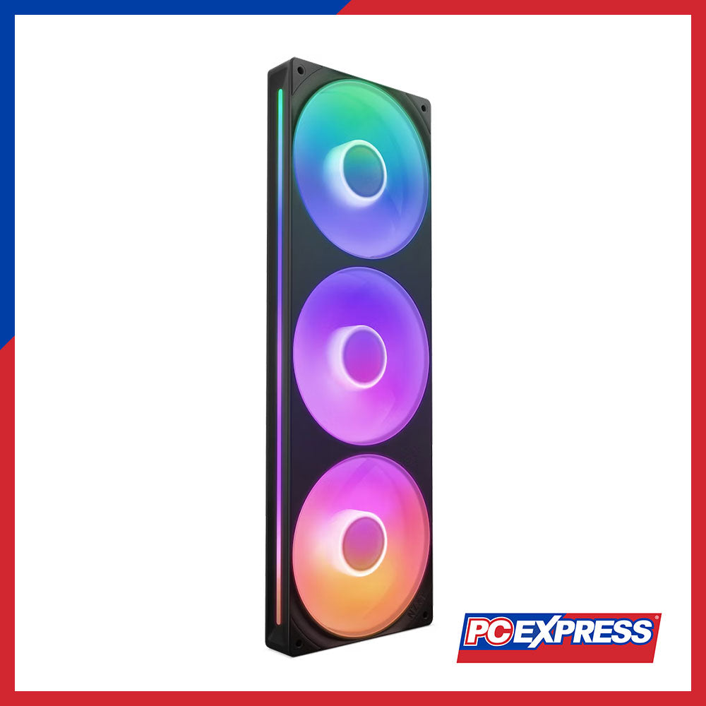 NZXT F360 RGB Core Triple Pack Single-Frame Fan Unit (Black) – PC Express