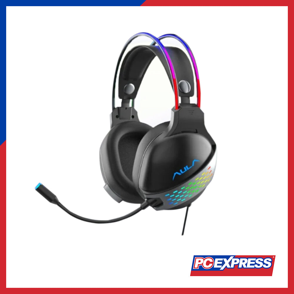 AULA S503 RGB Wired Gaming Headset – PC Express