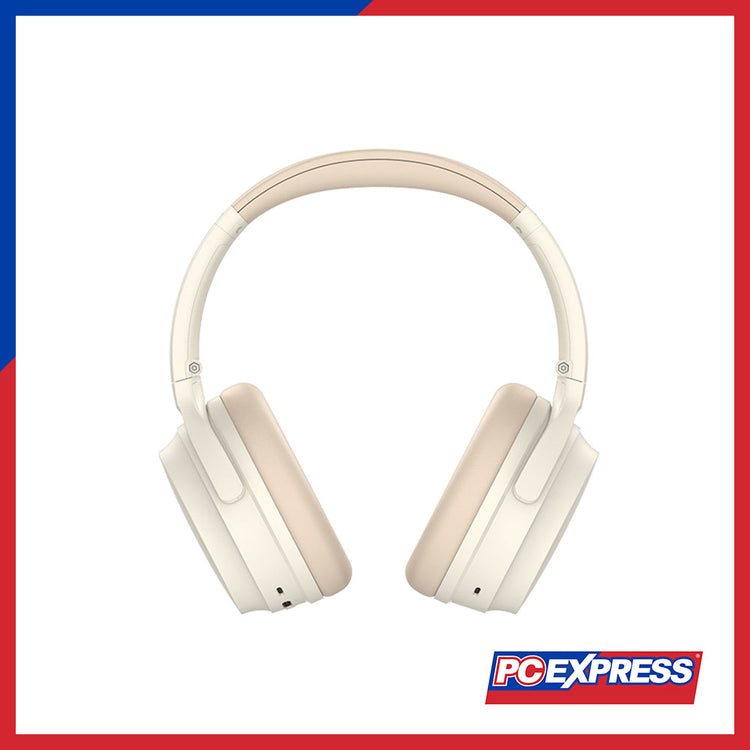 EDIFIER WH700NB Wireless Noise Cancellation Over-Ear Headphones (Ivory ...
