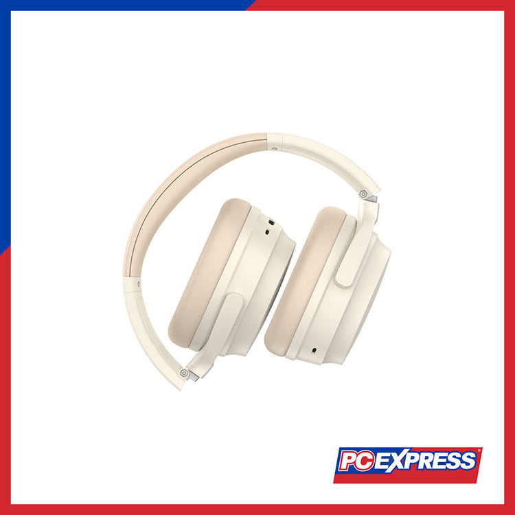 EDIFIER WH700NB Wireless Noise Cancellation Over-Ear Headphones (Ivory ...