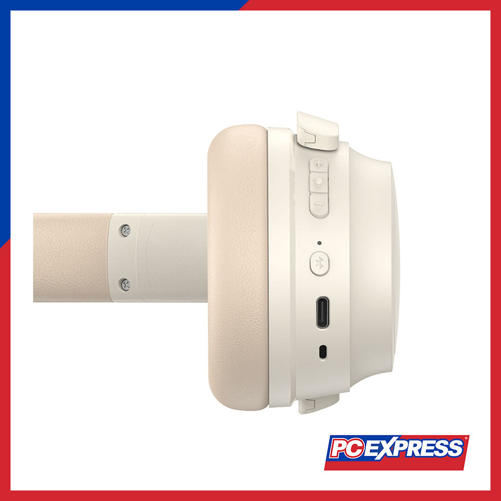 EDIFIER WH700NB Wireless Noise Cancellation Over-Ear Headphones (Ivory ...
