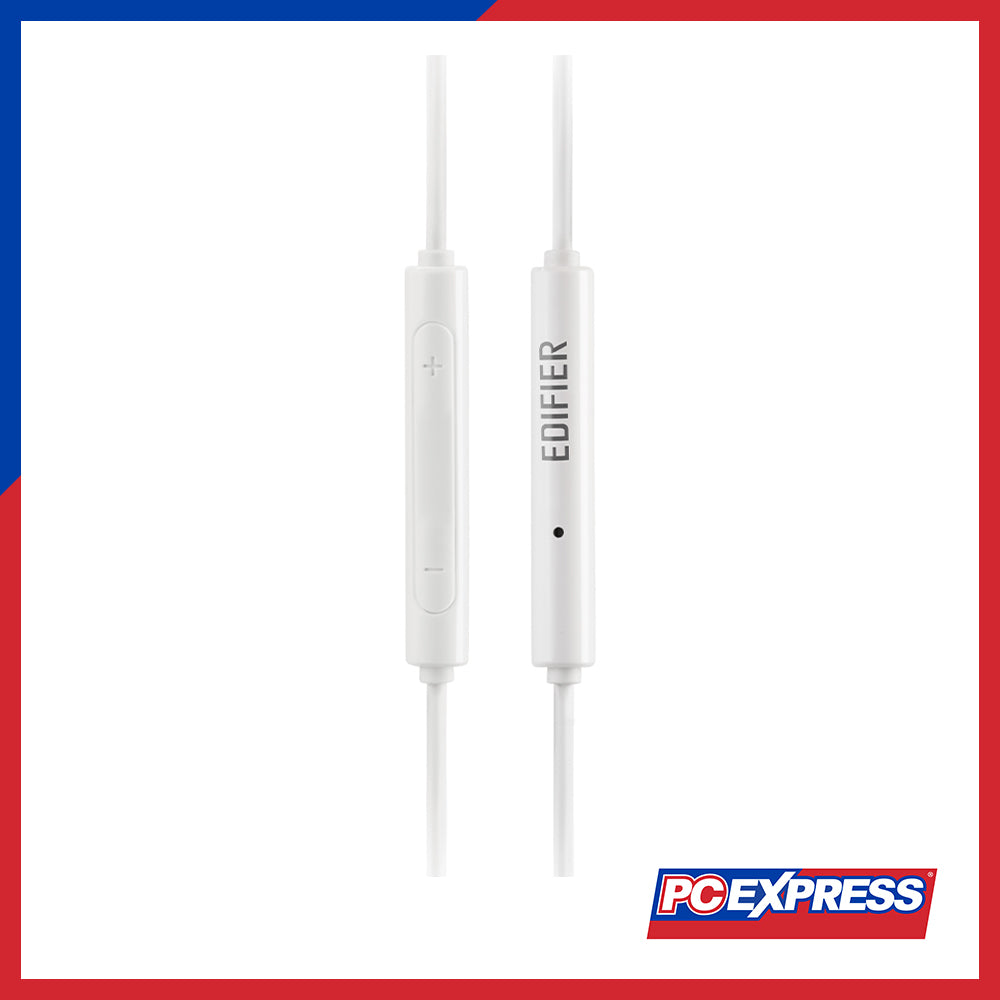 EDIFIER P180 Plus Earbuds With Remote & Mic - White – PC Express