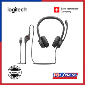 LOGITECH H390 USB W/ Mic Headset – PC Express