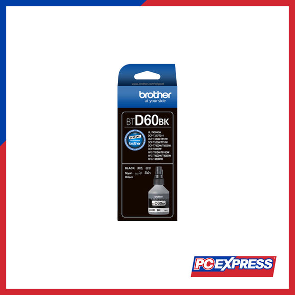 BROTHER BT-D60BK Ink Bottle Black – PC Express