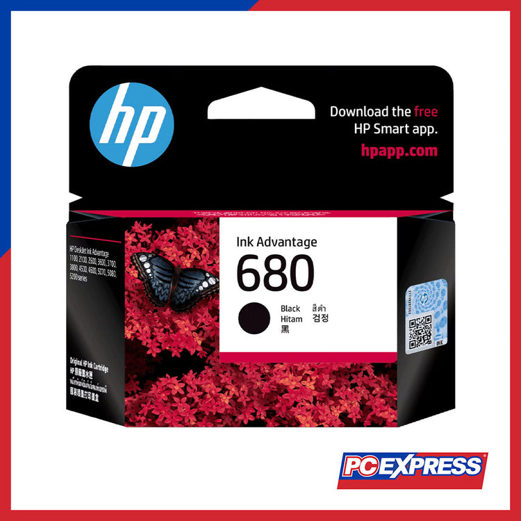 HP 680 Black Original Ink Advantage Cartridge – PC Express