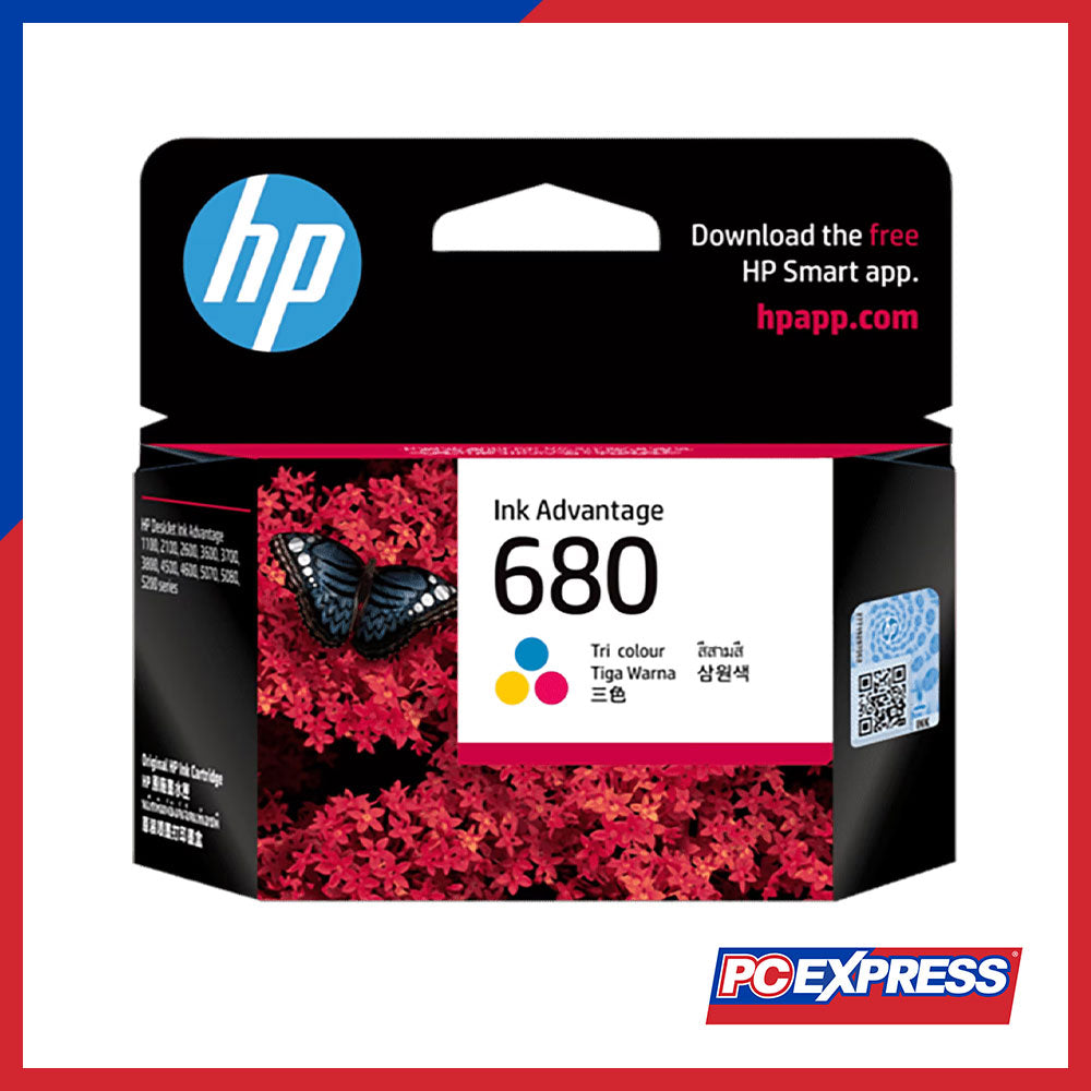 HP 680 Tri-color Original Ink Advantage Cartridge – PC Express