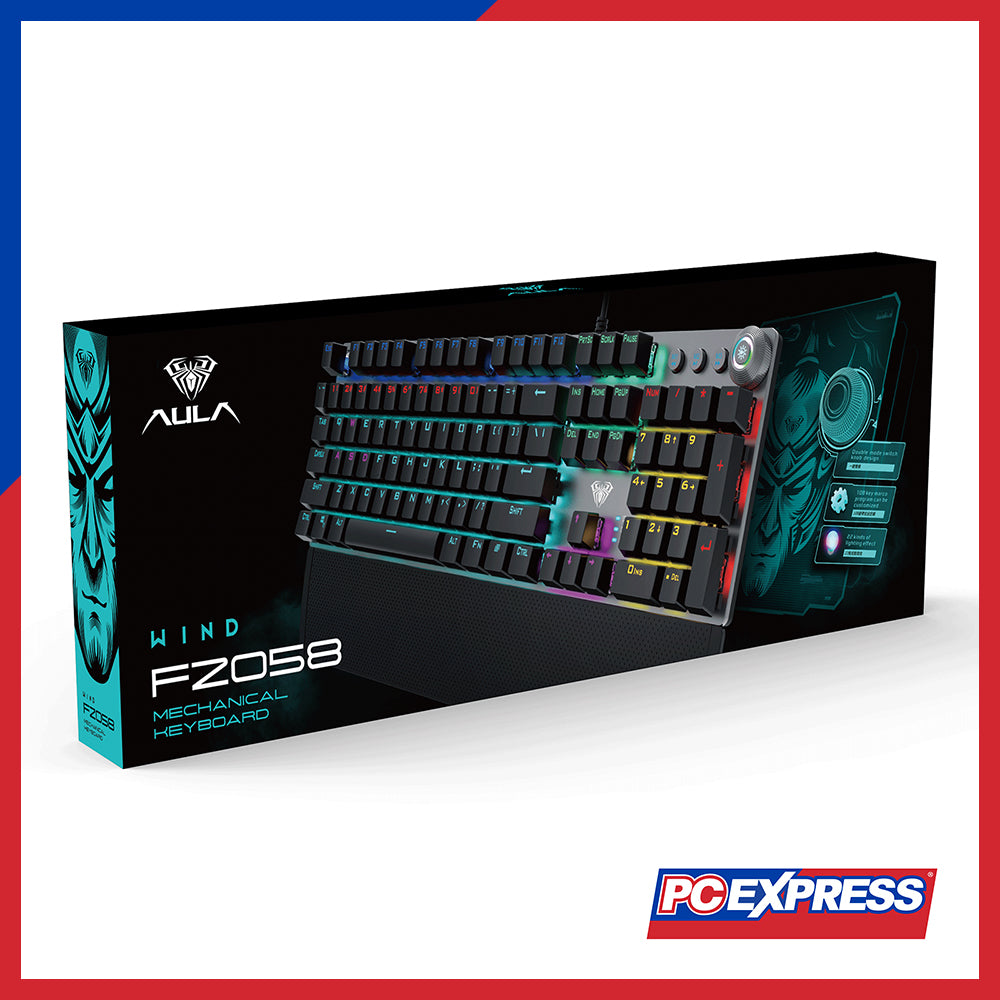 AULA F2058 Wired Gaming Keyboard – PC Express