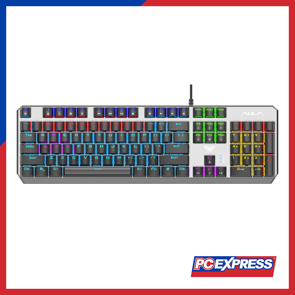 AULA F2066-II PC Portable Mechanical Wired Gaming Keyboard – PC Express